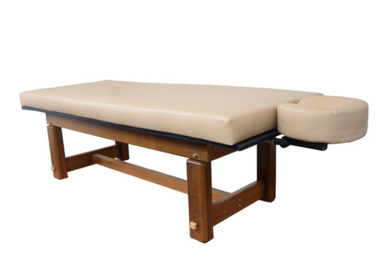 Touch America Solterra Teak Massage Table | Gorgeous Outdoor Table